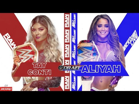 wwe smackdown: tay conti vs aliyah - YouTube