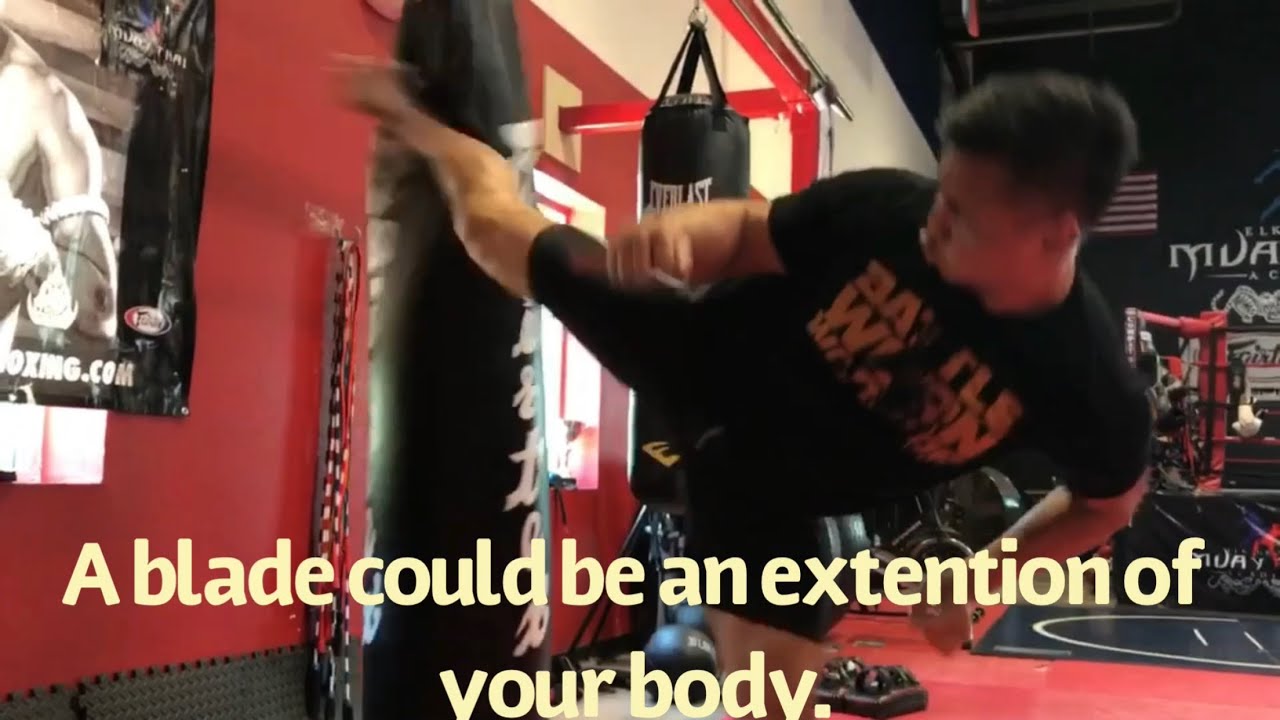 Making the blade an extension of your body. - YouTube