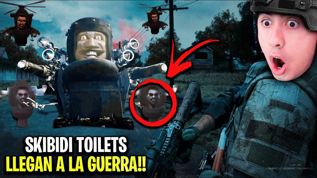 LOS SKIBIDI TOILETS LLEGAN A LA GUERRA 😱 en ARENA BREAKOUT 🔥 - YouTube