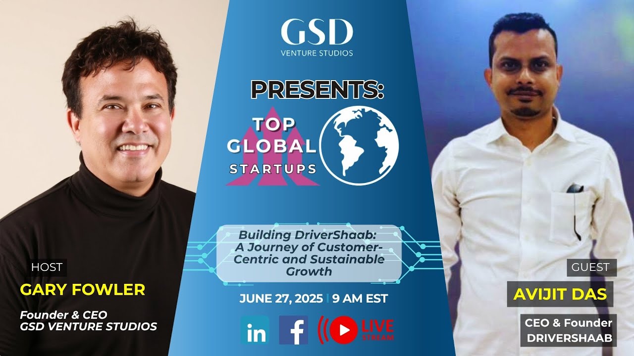 GSD Presents: Top Global Startups with Avijit Das - YouTube