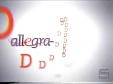 Allegra D | Television Commercial | 2004 - YouTube