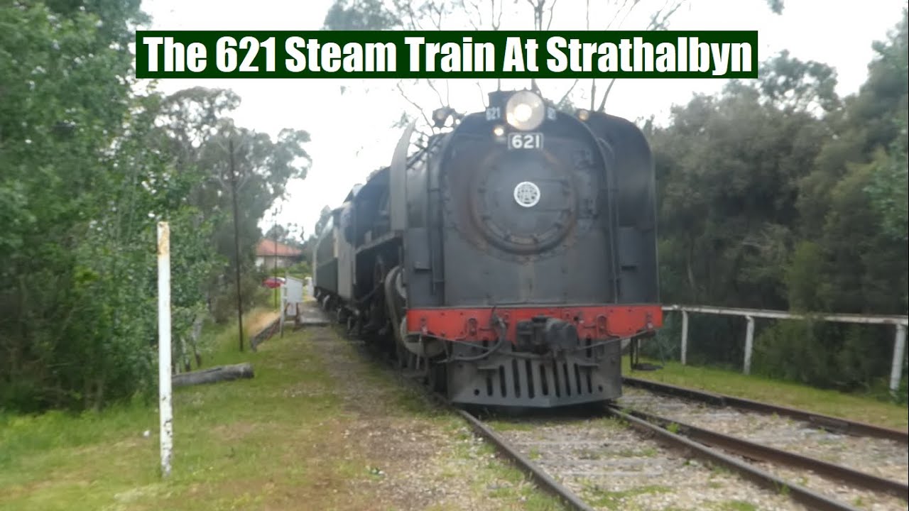 The #621 Steam Train At Strathalbyn - YouTube