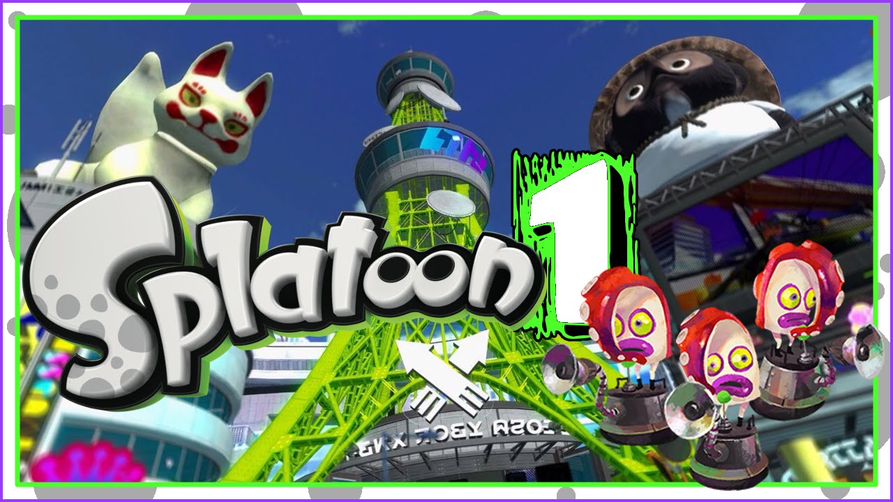 Let's Play Splatoon Part 1 : Oktorianer, Elektrowelze und Nr. 3 - YouTube