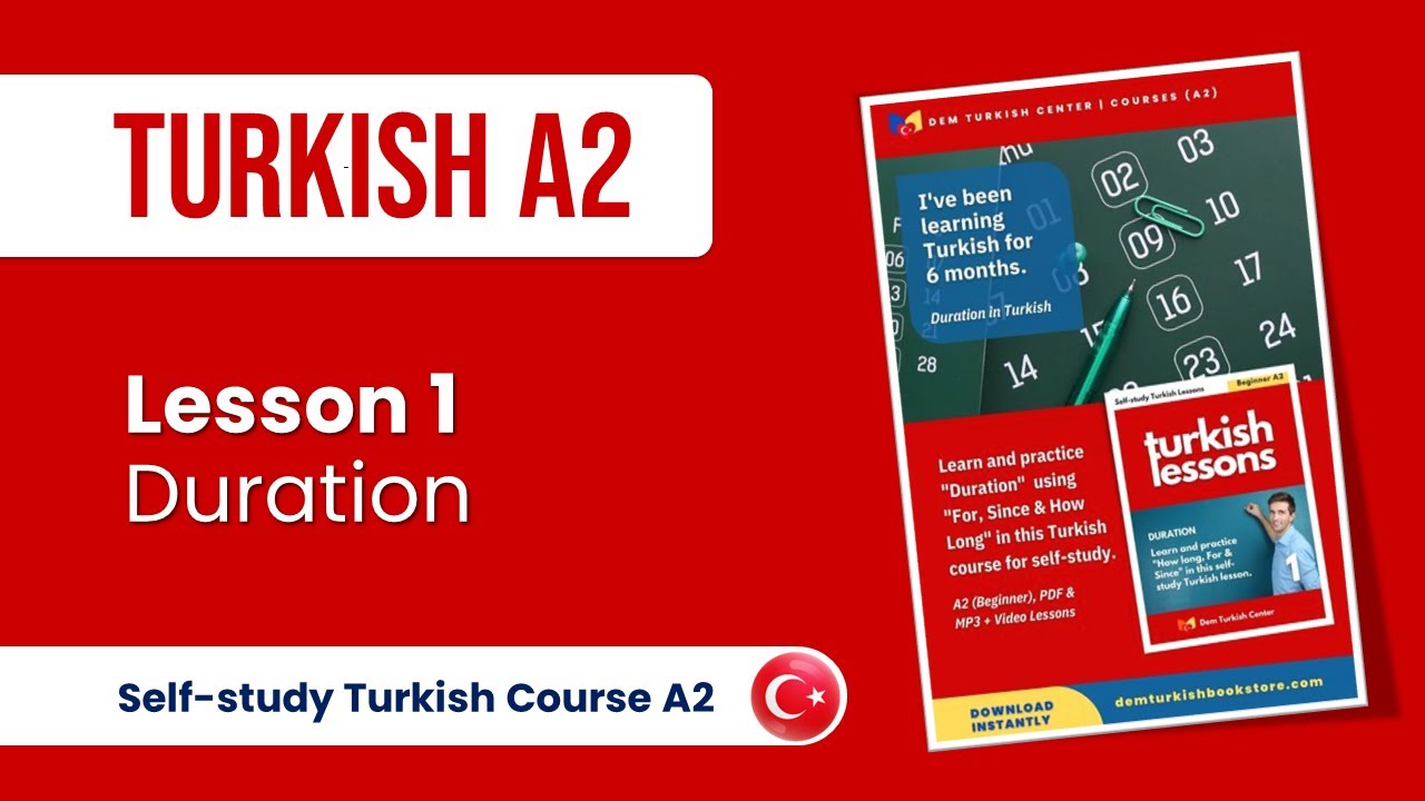 Turkish Lessons A2 1 | Duration | Dem Turkish Center - YouTube