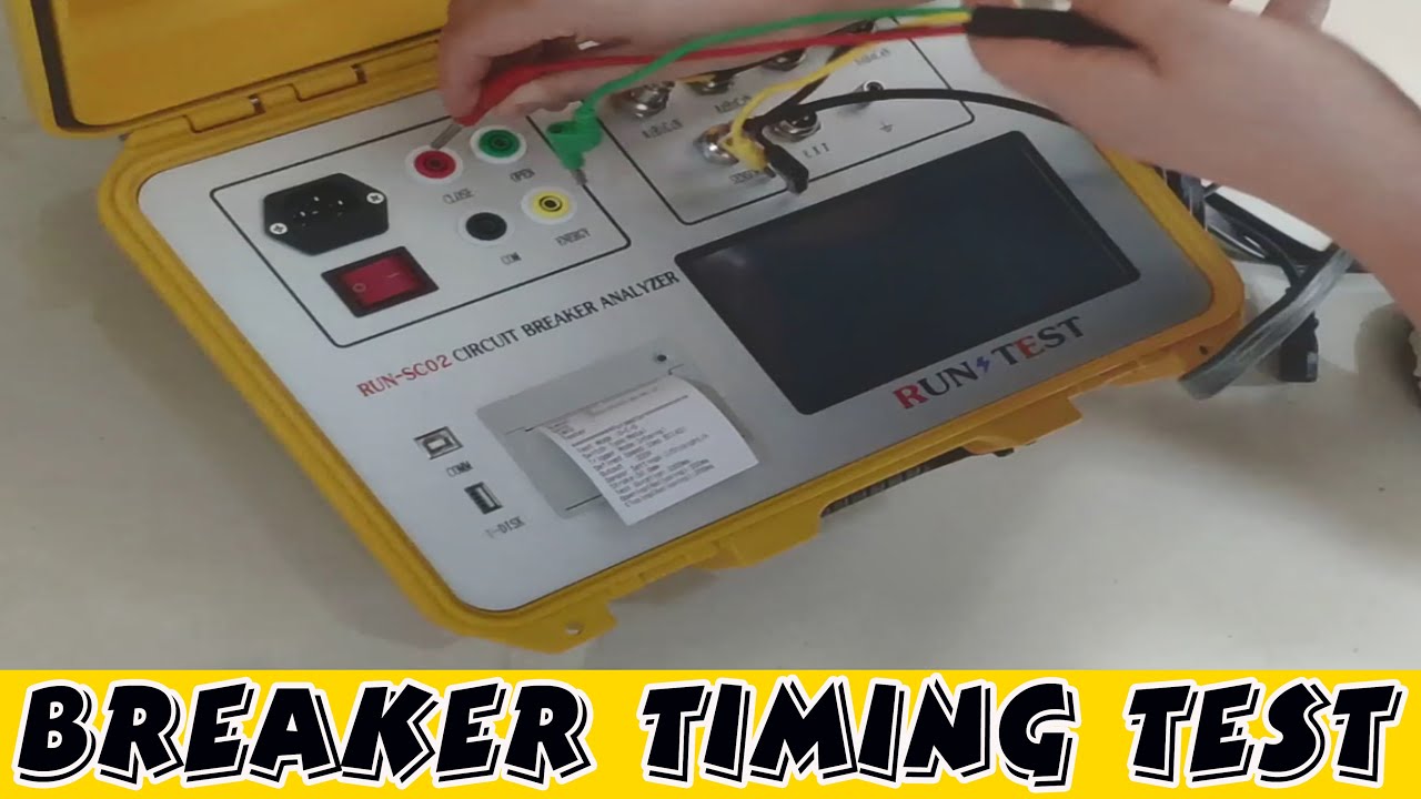Breaker Timing Test - YouTube