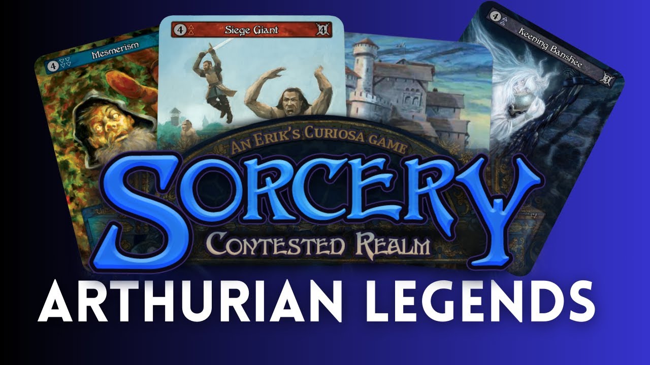 Sorcery TCG| Multiple Cards Spoiled for Arthurian Legends! - YouTube