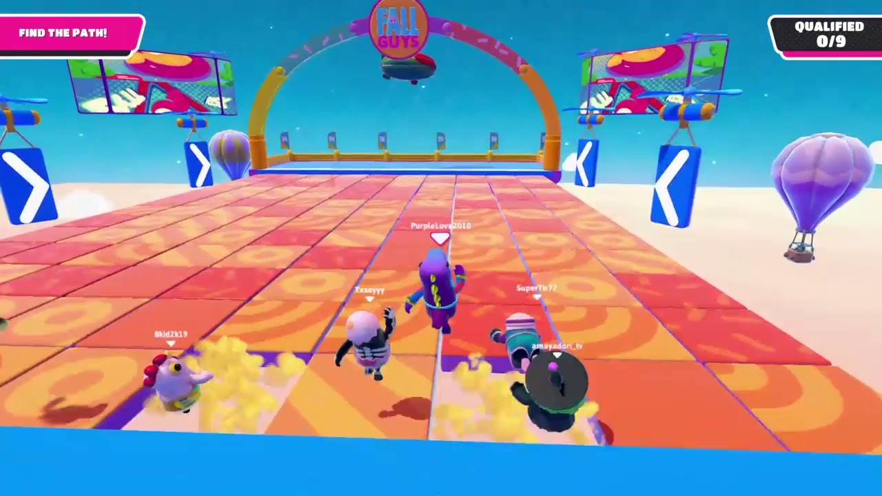 Fall Guys Challenge: Speedrun on a season 1 minigame - YouTube