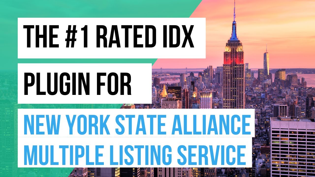How to add IDX for NY State Alliance MLS to your website - YouTube