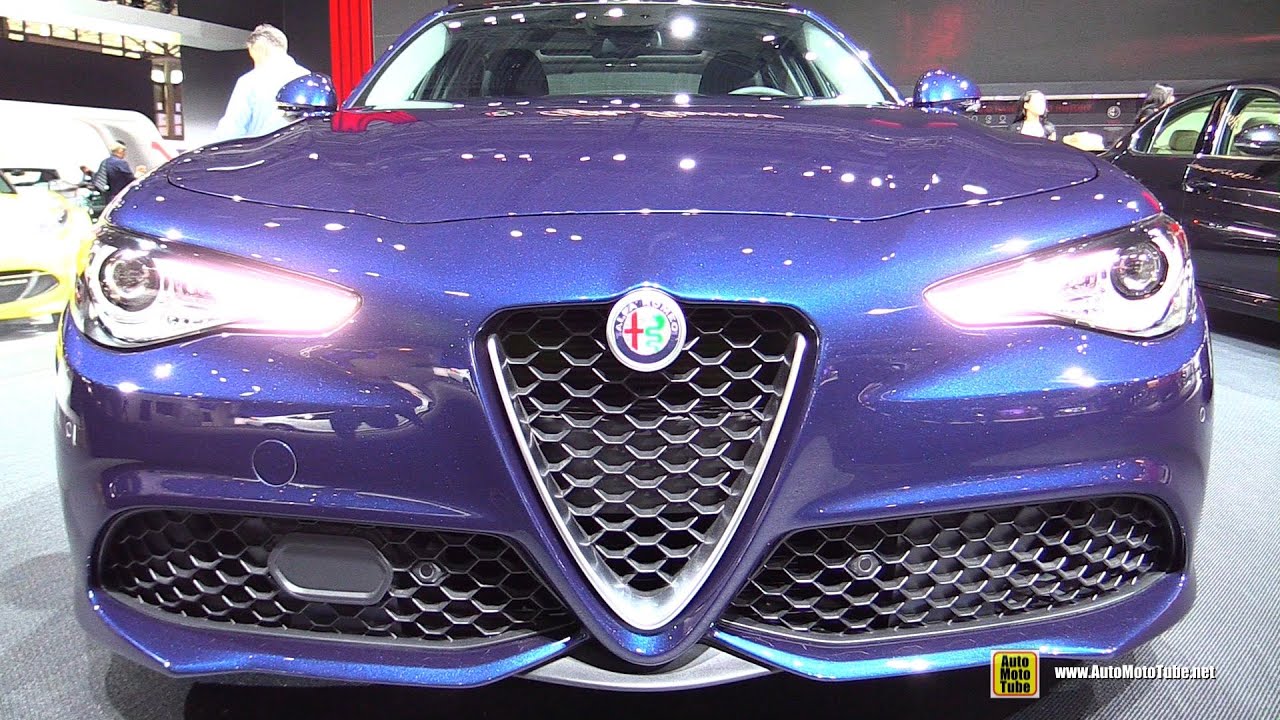 2017 Alfa Romeo Giulia Ti - Exterior and Interior Walkaround - 2016 New ...
