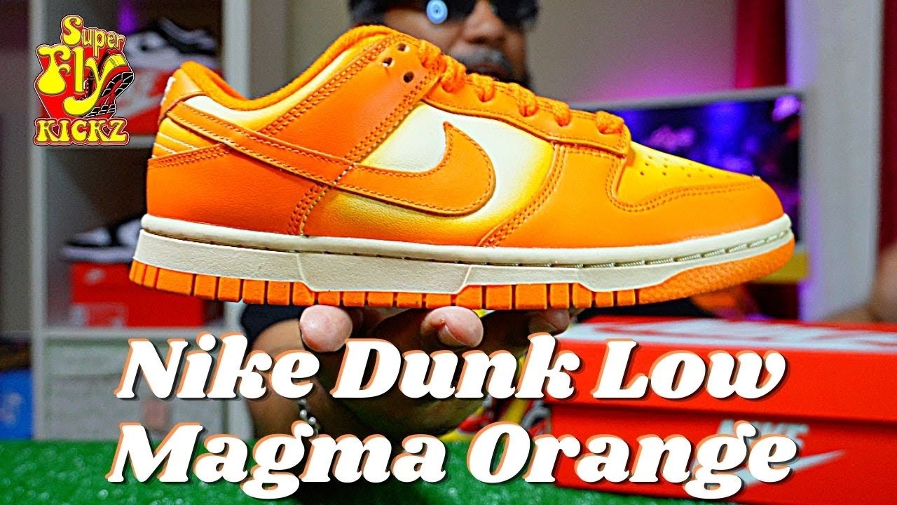 Nike Dunk Low Magma Orange Can't Believe I found These Sitting In Nike ...