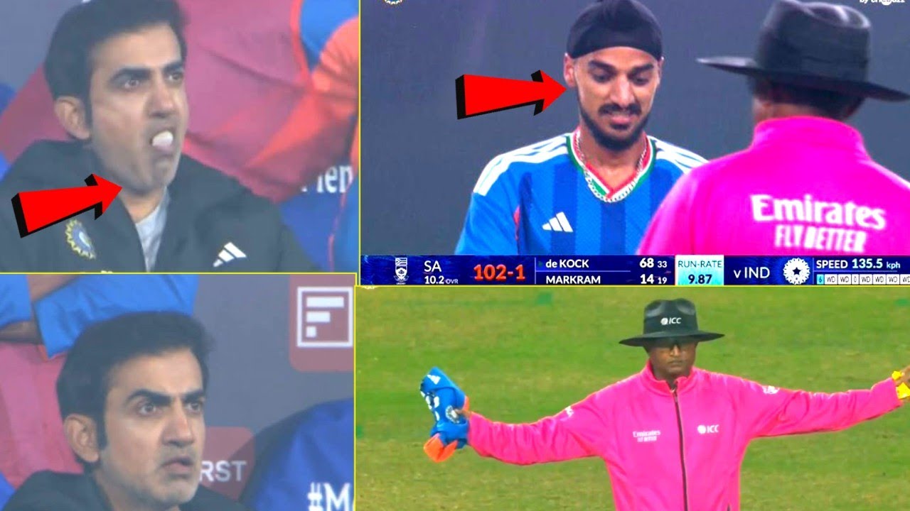 Arshdeep Singh 7 Wides Shock Everyone ! | Gautam Gambhir Angry Reaction ...