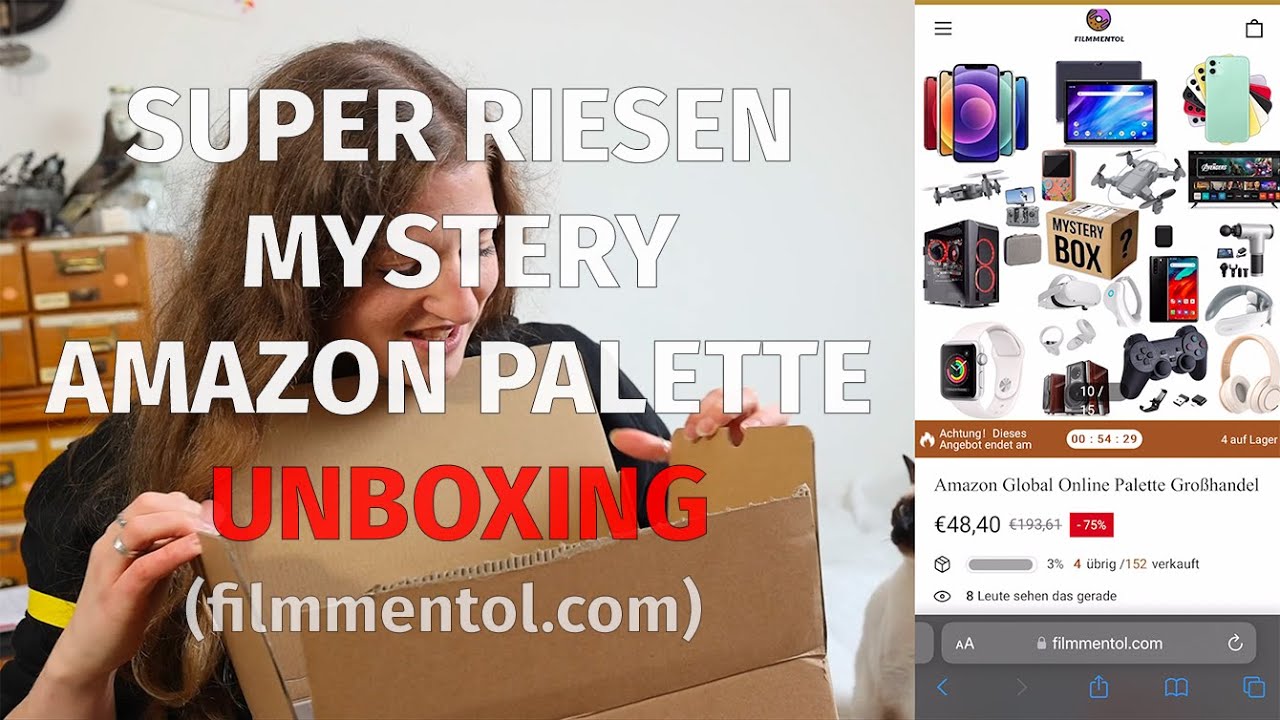 SUPER RIESEN MYSTERY PALETTE Review Unboxing Amazon Global Online ...