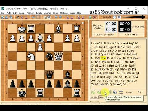 Suba mihai and raicevic vladimir 1974 0 1 - YouTube