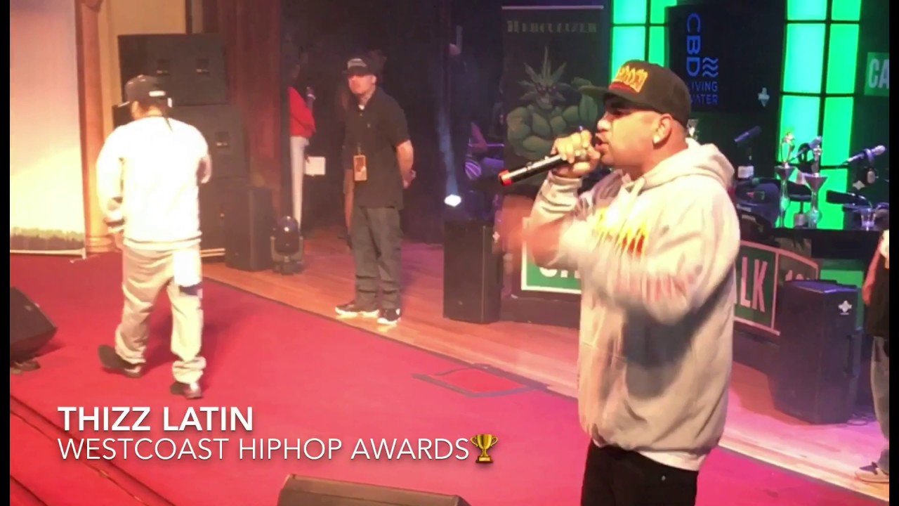 THIZZ LATIN @ WESTCOAST HIPHOP AWARDS - YouTube