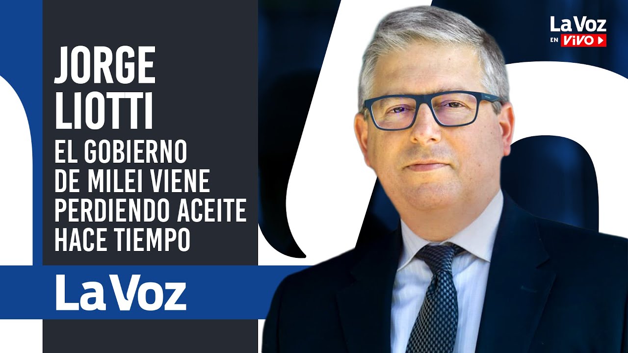 JORGE LIOTTI: Si no hubiera ELECCIONES en OCTUBRE el GOBIERNO estaría ...