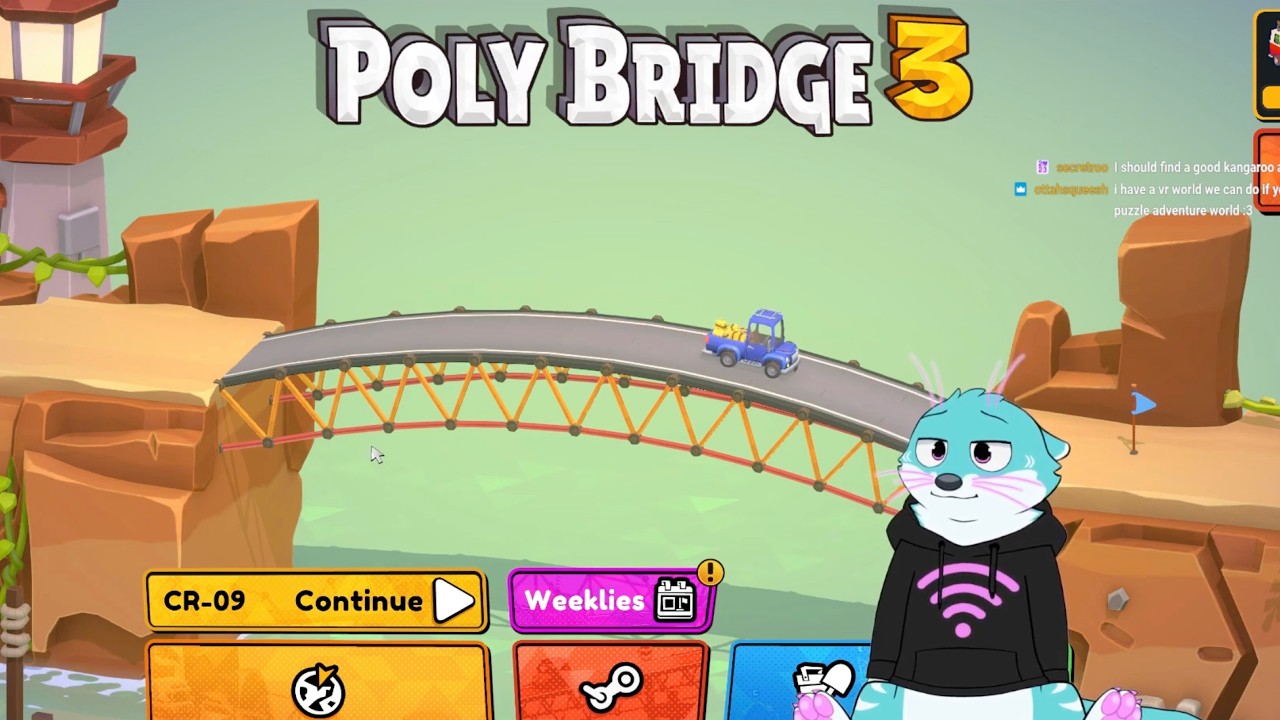 [VOD] I build the best bridges - Poly Bridge 3 - YouTube