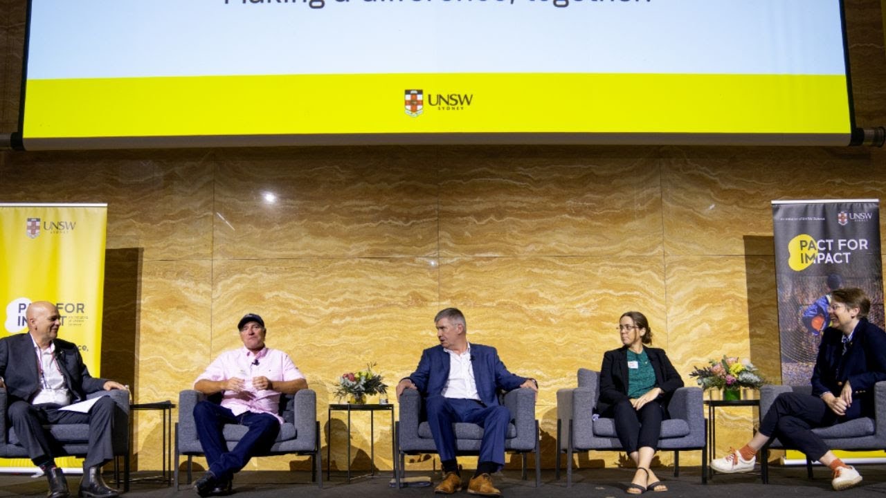 Pact for Impact launch at UNSW Science - YouTube
