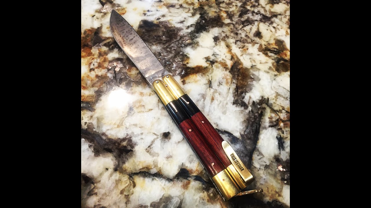 Balisong Tutorial Improved Fast Draw - YouTube