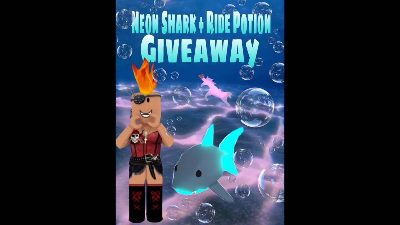 Neon Shark + Ride Potion Giveaway at 50 likes or when the likes match ...
