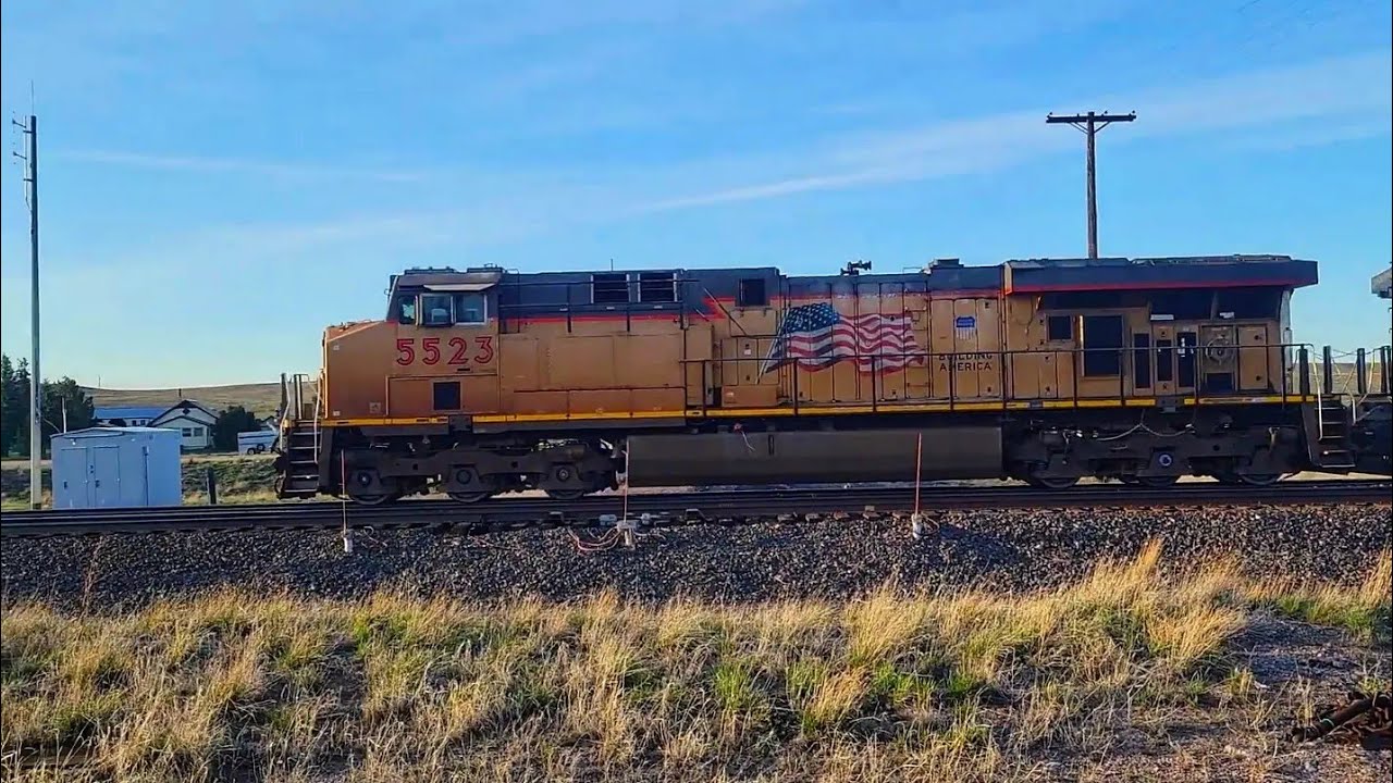 Engineer MacGyver Steele Union Pacific Freight Train - YouTube