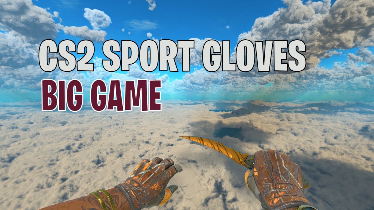 Sport Gloves Big Game Battle-Scarred | CS2 Skin Showcase #664 - YouTube