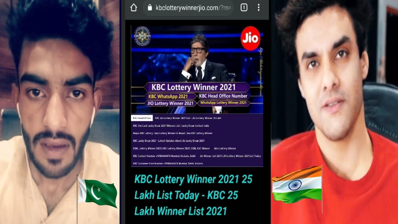 नहीं मिले 25 लाख ☹️। Fraud Call | KBC Lottery Winner 2021 List | KBC ...