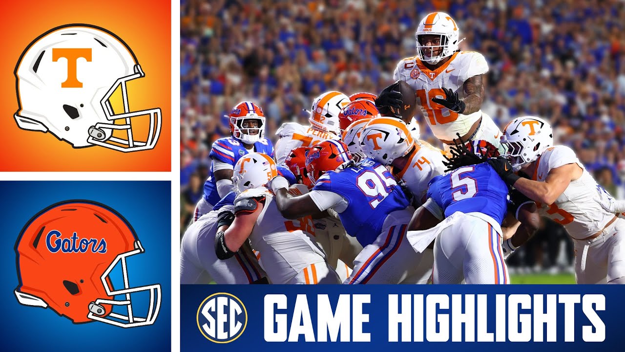 No. 20 Tennessee Volunteers at Florida Gators | Game Highlights | 2025 ...