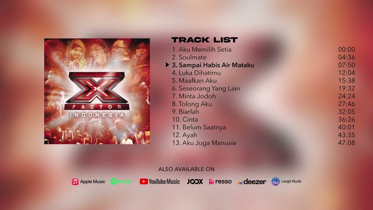 X Factor Indonesia (Full Album Stream) - YouTube