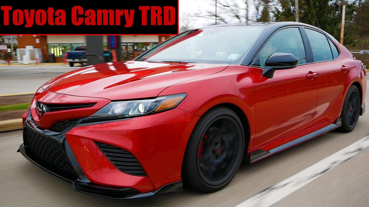 The 2020 Toyota Camry TRD is All About Performance - YouTube