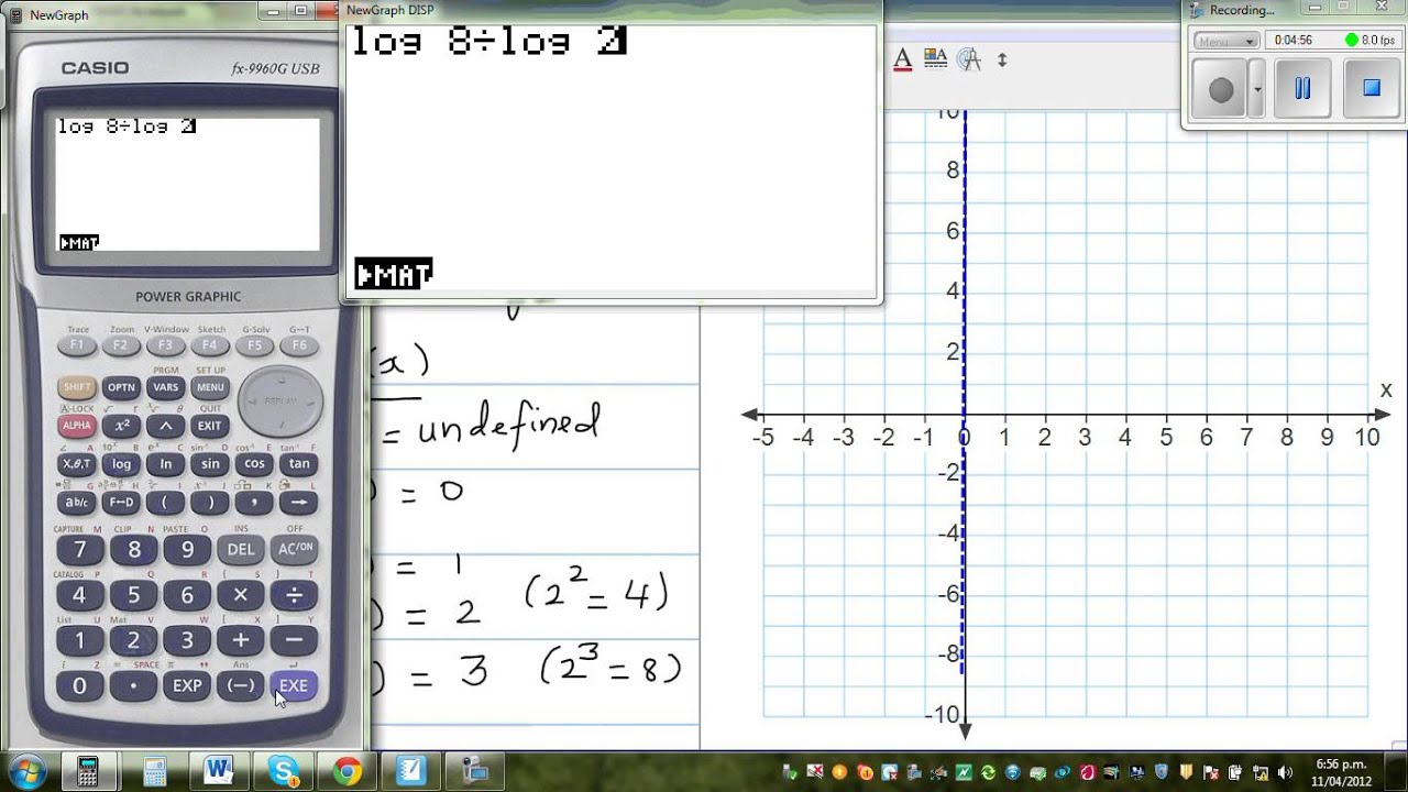 Graphing The Graph Of Y Log2 X 3 2 From Y Log 2 X YouTube