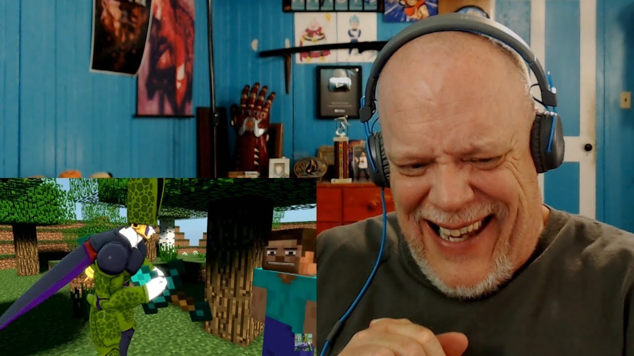 REACTION VIDEO | "Perfect Cell vs Steve (Minecraft)" - My Boy Cell Is ...