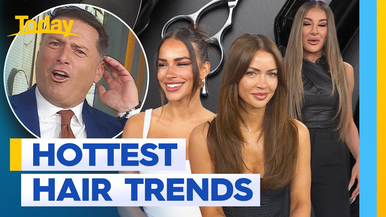 Today hosts test out this year's hottest hair trends | Today Show ...