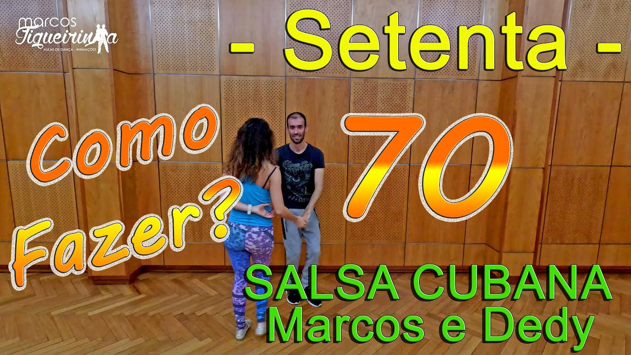 Como fazer a Figura "70 - Setenta" na Salsa Cubana 🇨🇺 - YouTube