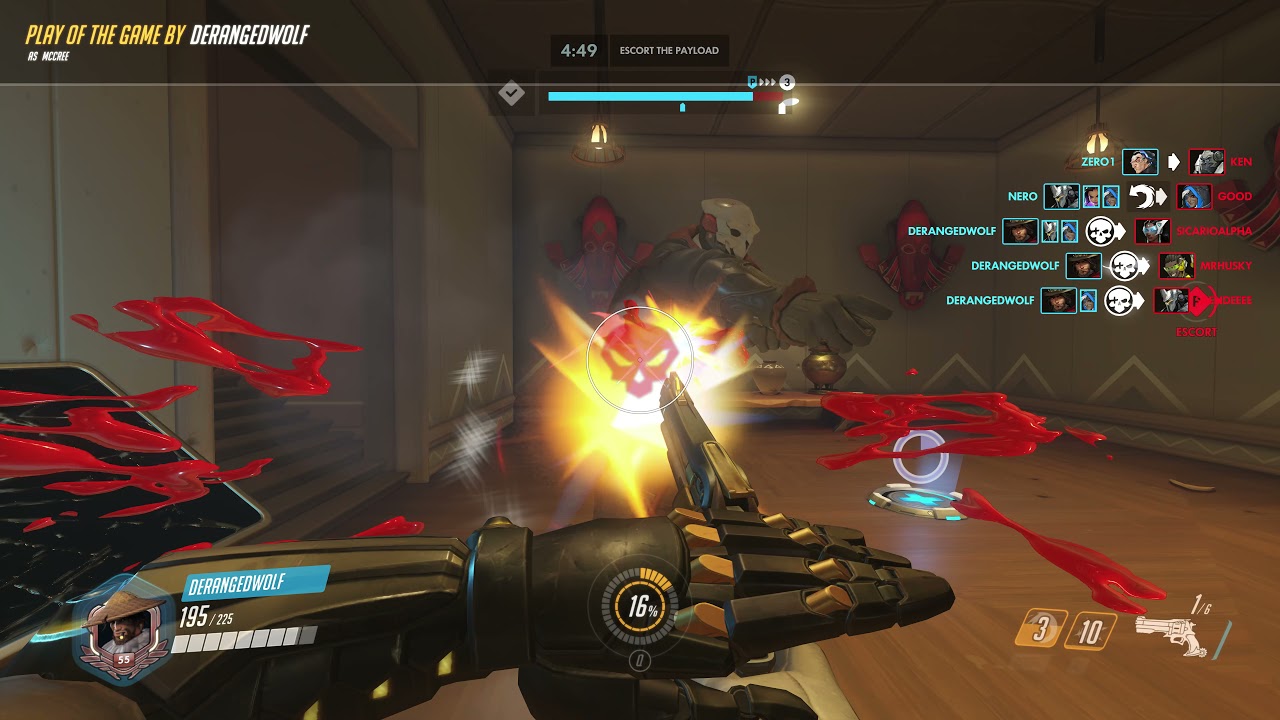 Overwatch Highlight & Gameplay #47 (Playing as McCree) 4K - YouTube