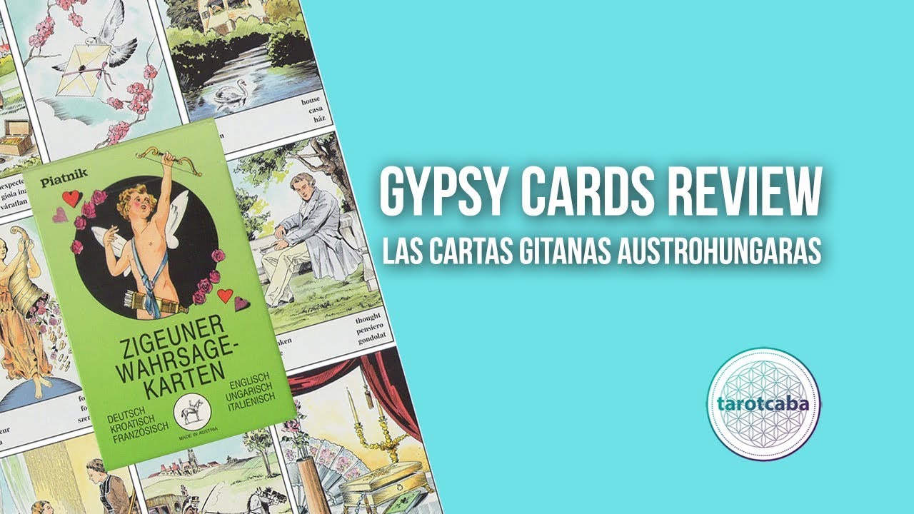 Gypsy Cards - Cartas Gitanas de Austria Piatnik review - YouTube
