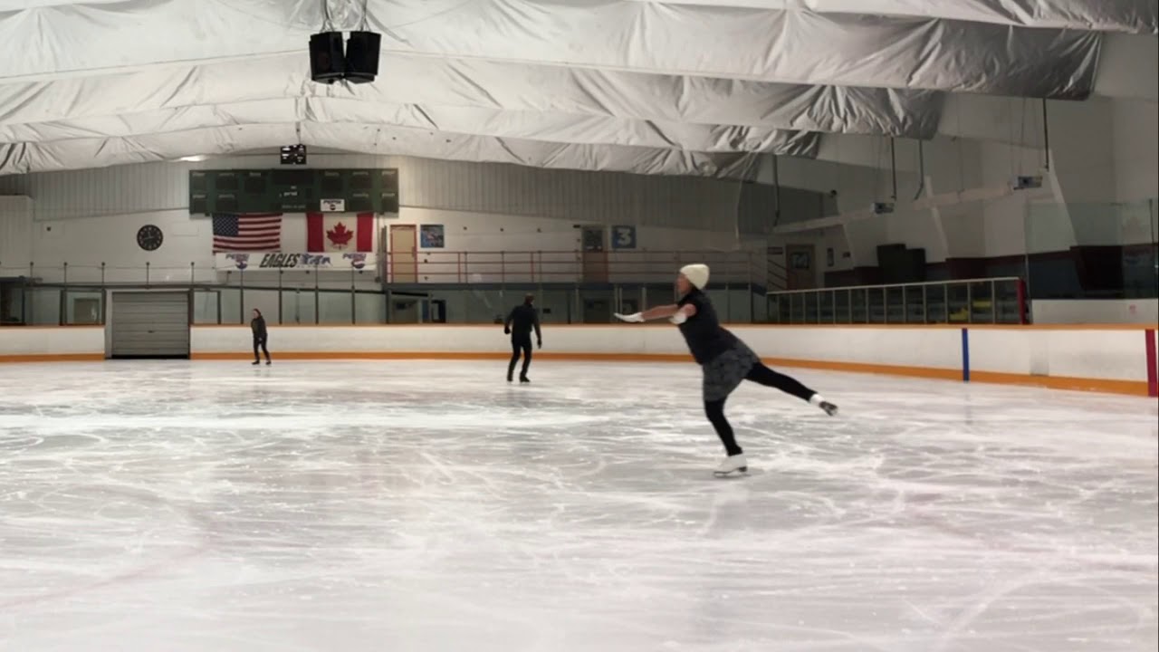 Adult Figure Skating- Back In Spokane - YouTube