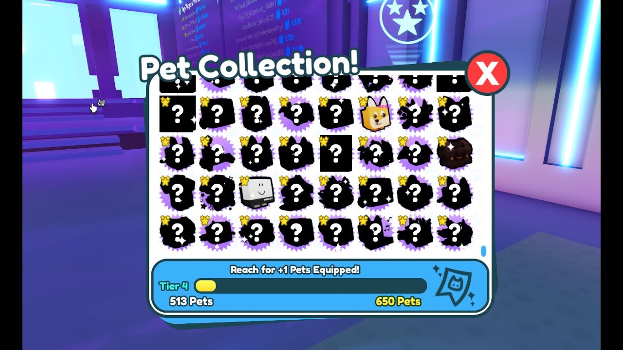 Pet Simulator X Trying to get all the Exclusive Pet Index! | LIVE - YouTube