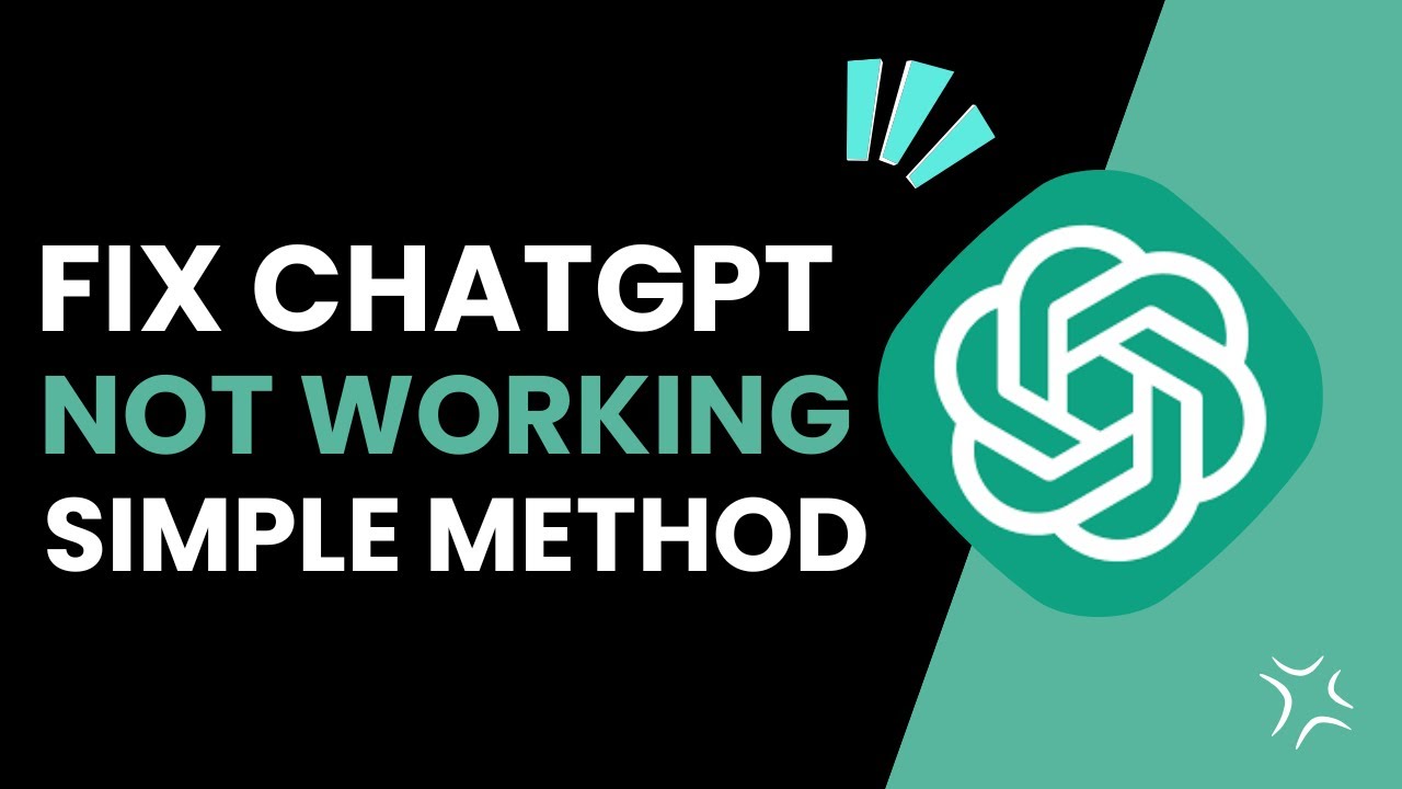 How To Fix Chatgpt Not Working - YouTube