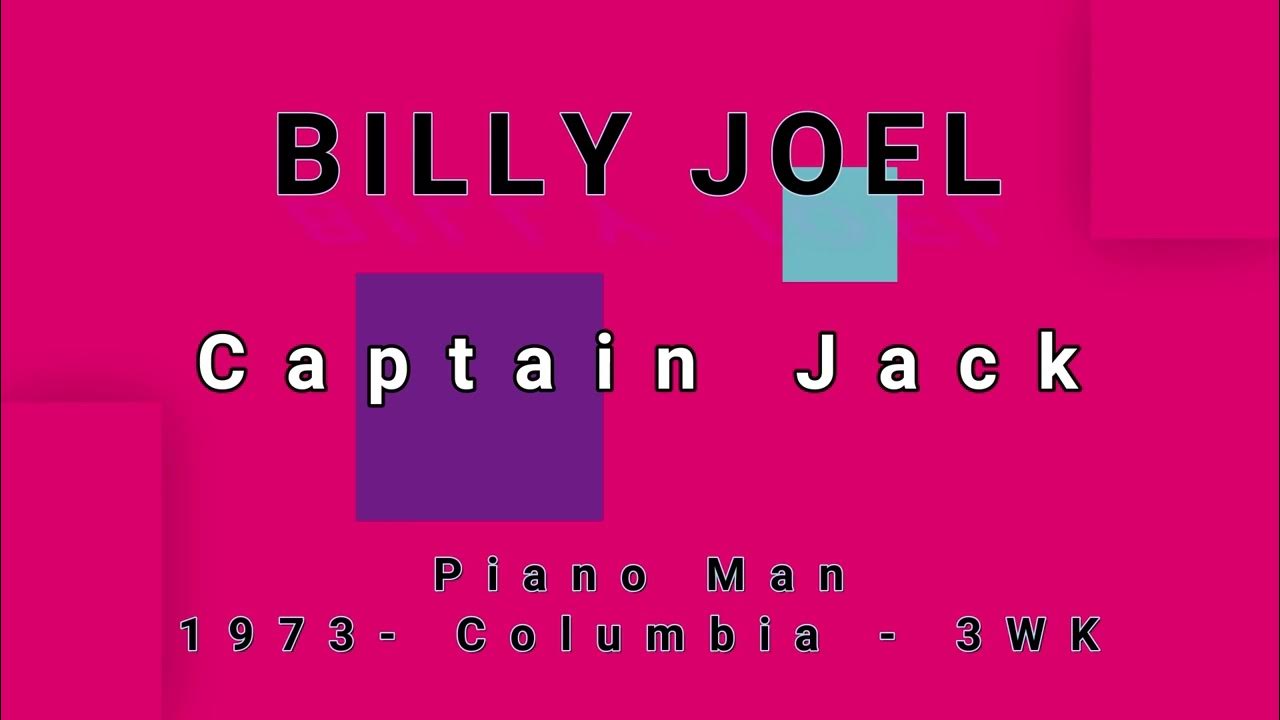 BILLY JOEL-Captain Jack (vinyl) - YouTube