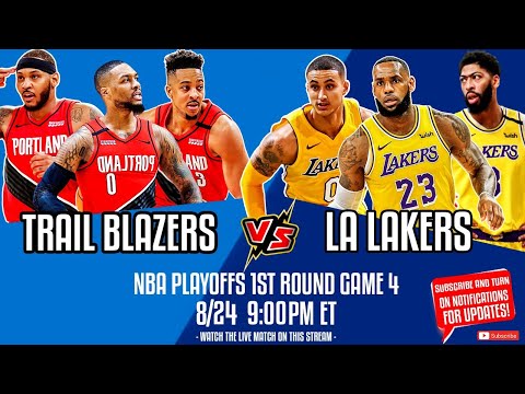 Los Angeles Lakers vs Portland Trail Blazers | Lakers vs Trail Blazers NBA Live Stream | NBA Stream