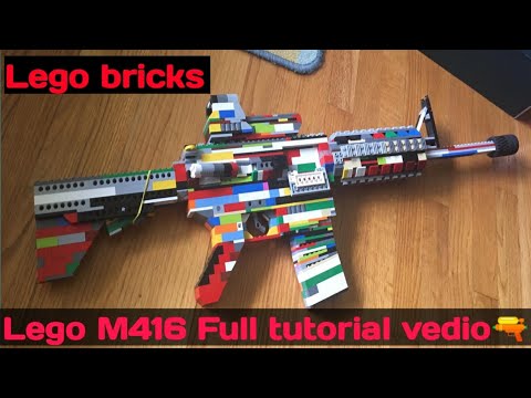 Lego M416 gun full tutorial | Full explanation - YouTube
