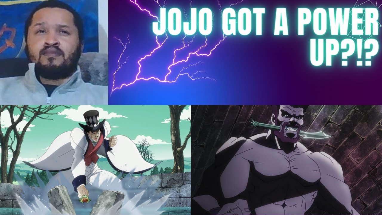 Jojo's Bizarre Adventure Episode 4 Reaction! Jojo got a POWER UP ...