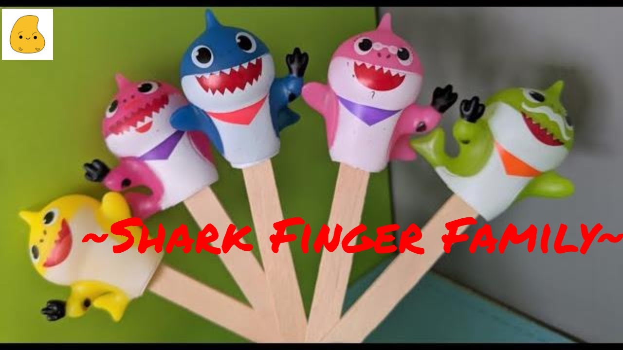 Shark Finger Family | Baby Shark Nursery Rhymes for kids! - 鲨鱼手指家庭 | 鲨鱼 ...