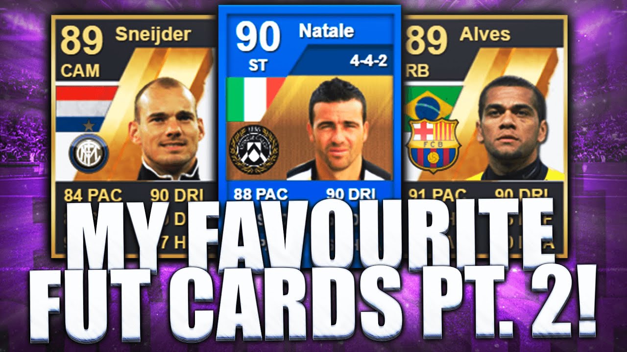 MY FAVOURITE FIFA ULTIMATE TEAM CARDS PART 2!!! FIFA ULTIMATE TEAM ...
