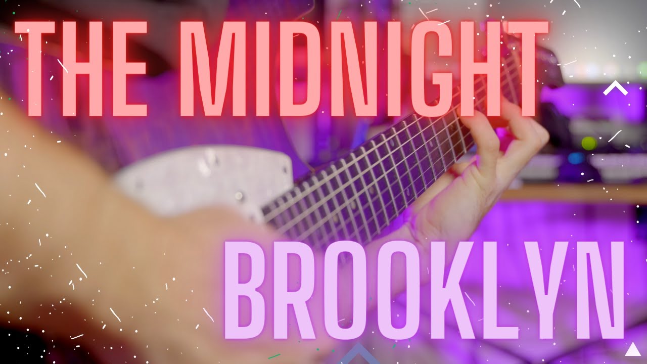 THE MIDNIGHT - BROOKLYN - GUITAR SOLO COVER - YouTube