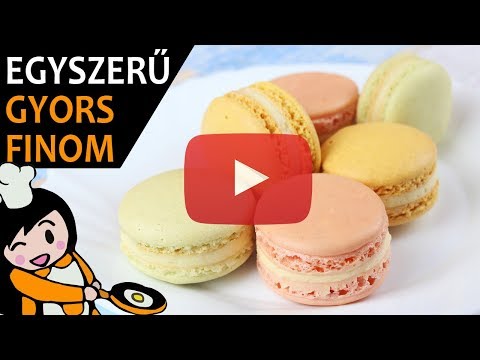 Macaron - Recept Videók