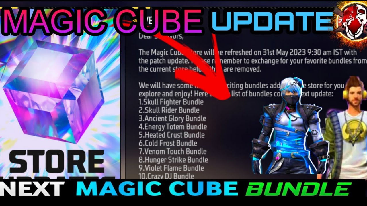 Magic Cube Store update || free fire magic cube Store update || magic cube update || OB40 Update ...