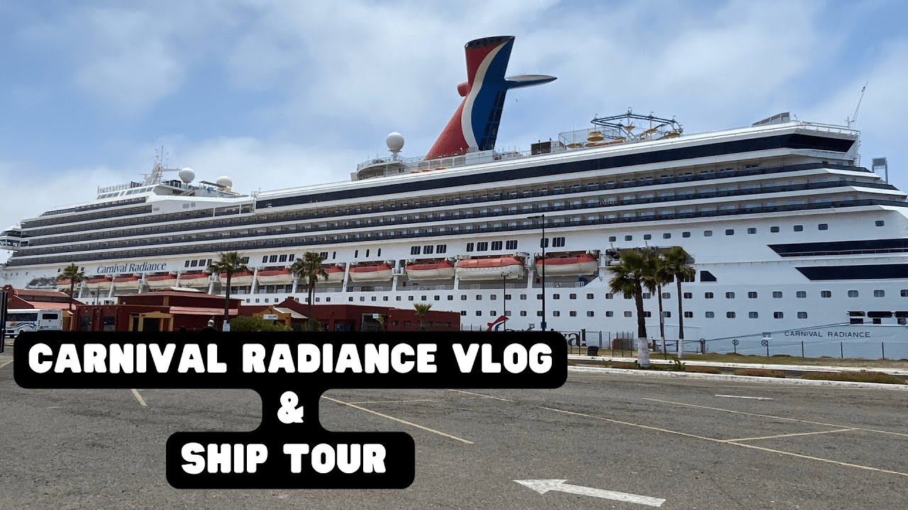 Carnival Radiance Cruise Vlog | Embarkation | Quick Ship Tour | Fun Day ...