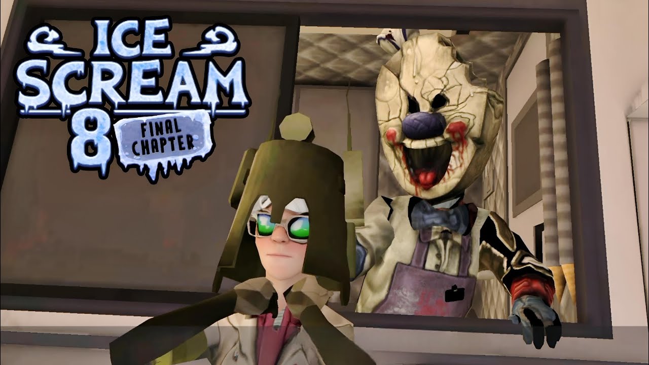 Ice Scream 3 But Ice Scream 8 New Update Atmosphere Nightmare Rod Full ...