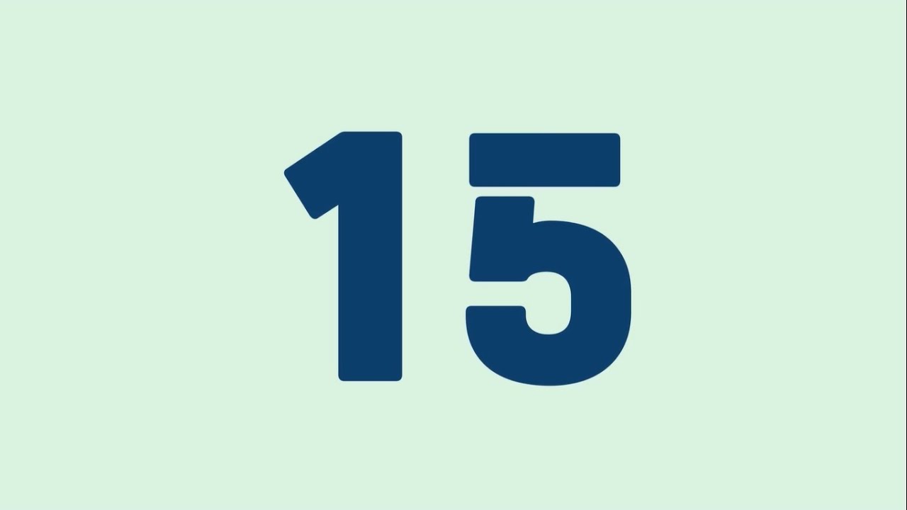15s Countdown Timer with Music | Teachers’ Choice - YouTube
